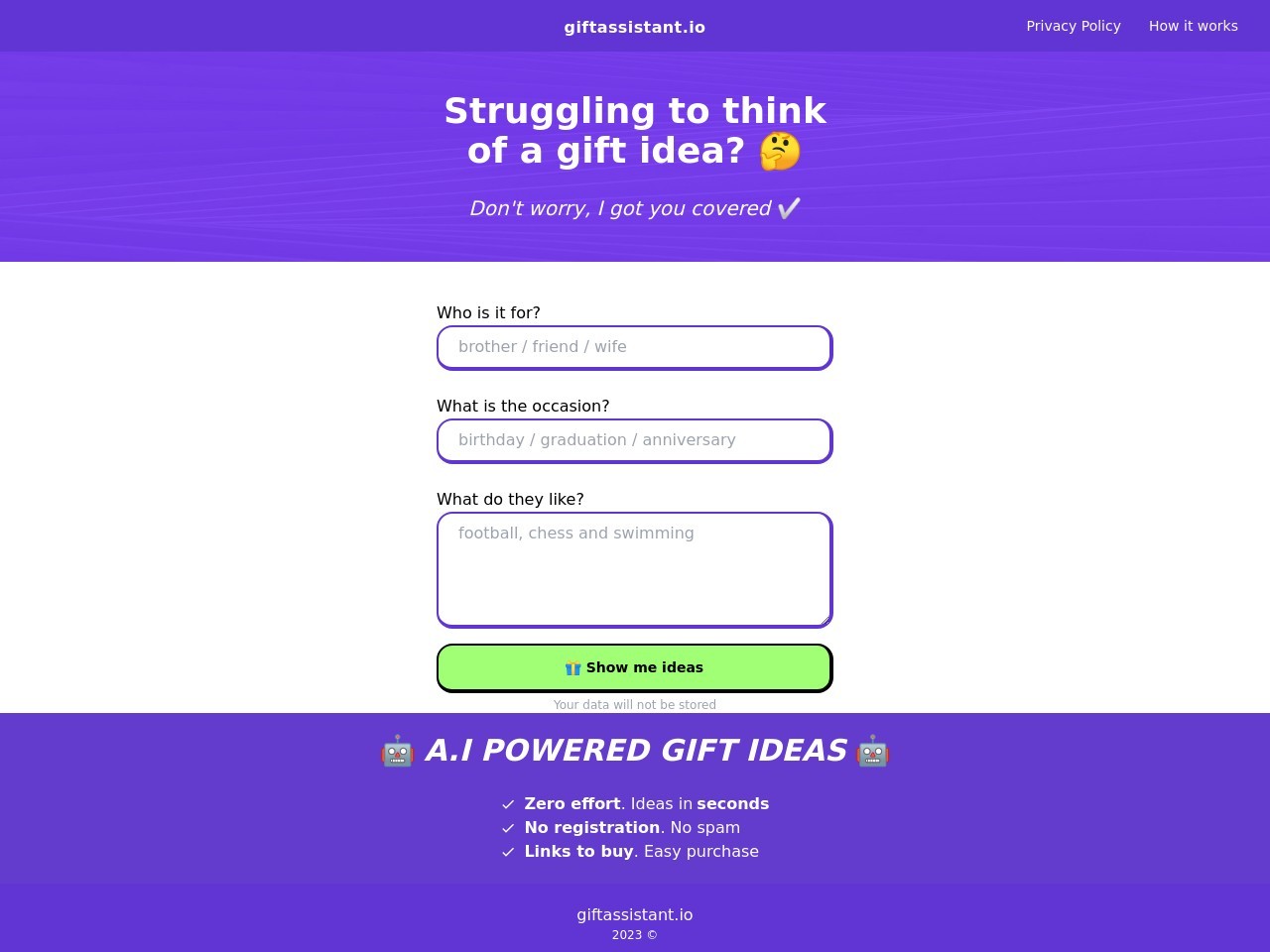 Giftassistant: Transforming Gift-Giving With AI-Powered Personalization ...