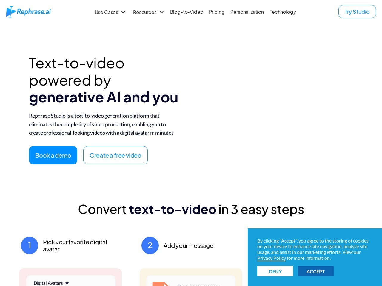 Rephrase: Revolutionizing Personalized Video Content Creation - AI Fella
