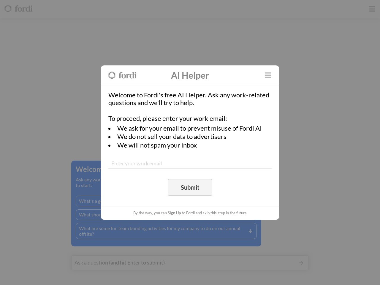 Fordi AI: The Ultimate AI-Powered Brainstorming Platform for the Modern ...