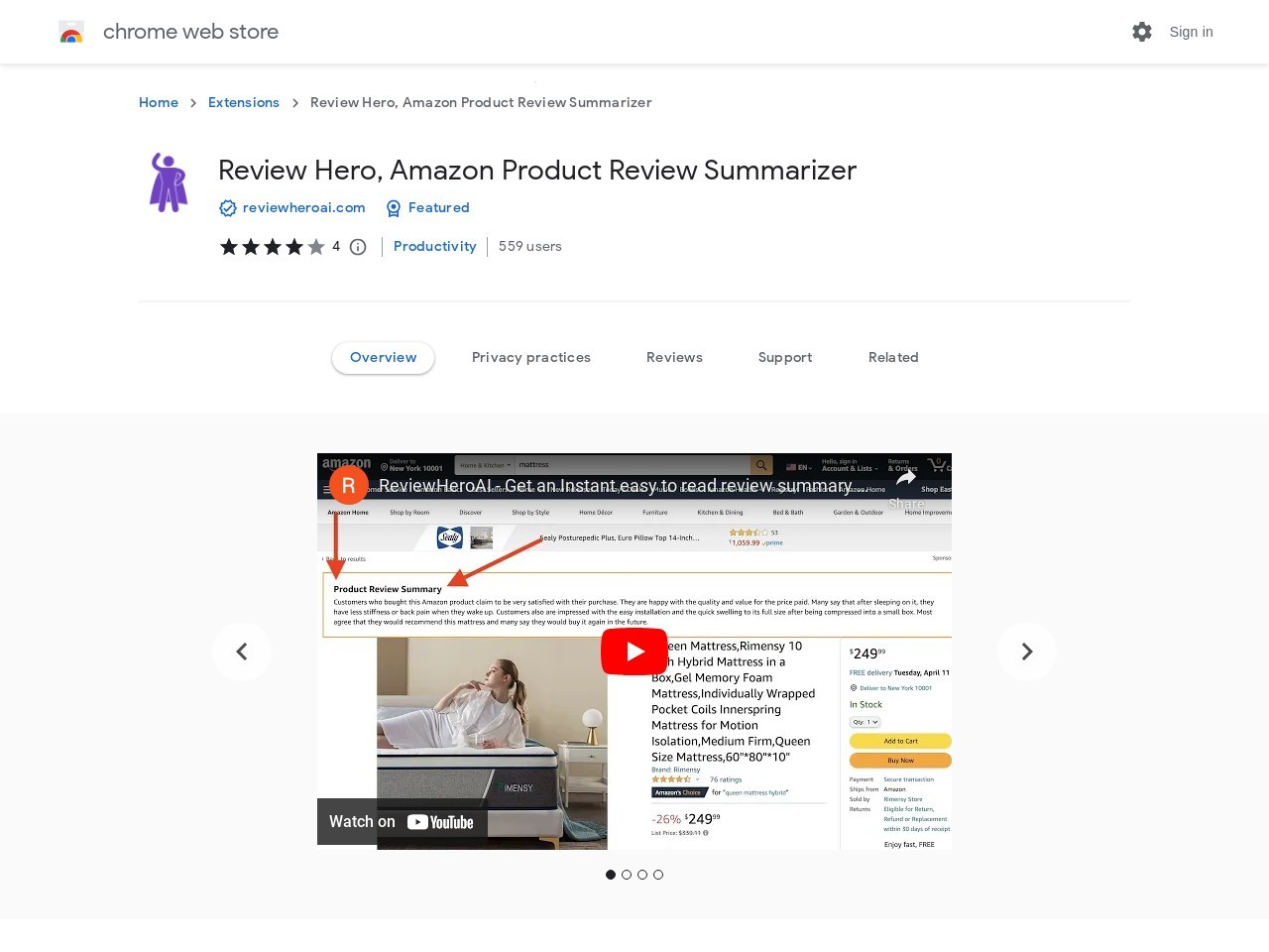 Review Hero AI: Optimize Your Amazon Shopping with Review Hero AI Chrome Extension — Instant ...